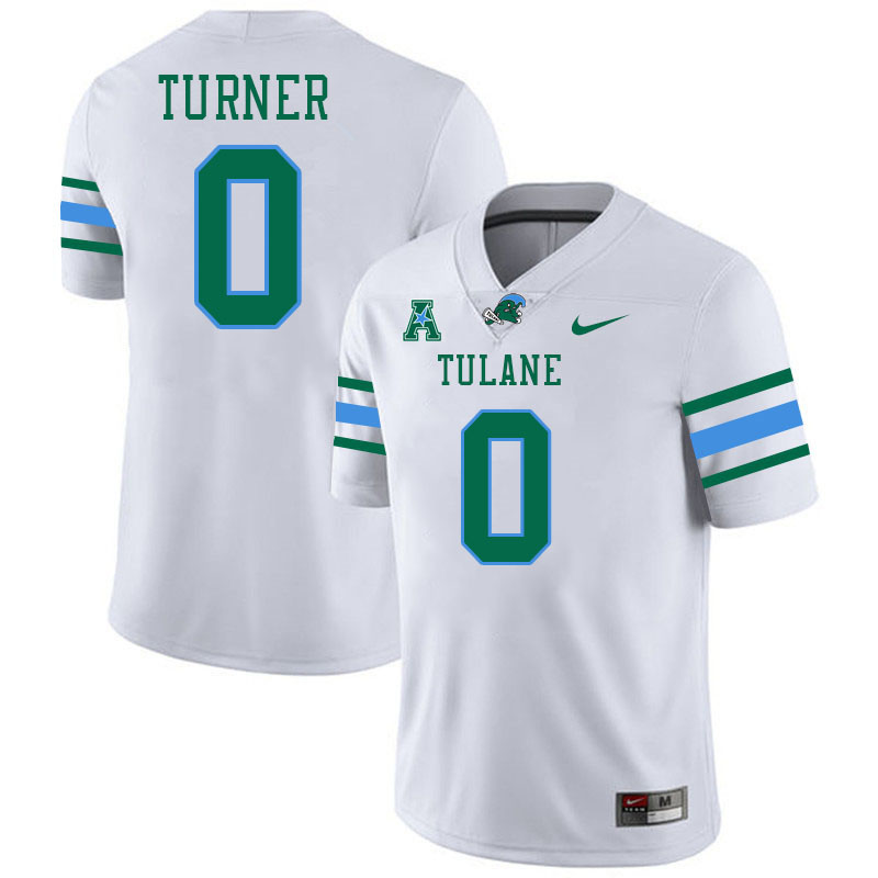 #0 Maurice Turner Tulane Green Wave Jersey College Football Uniforms ...